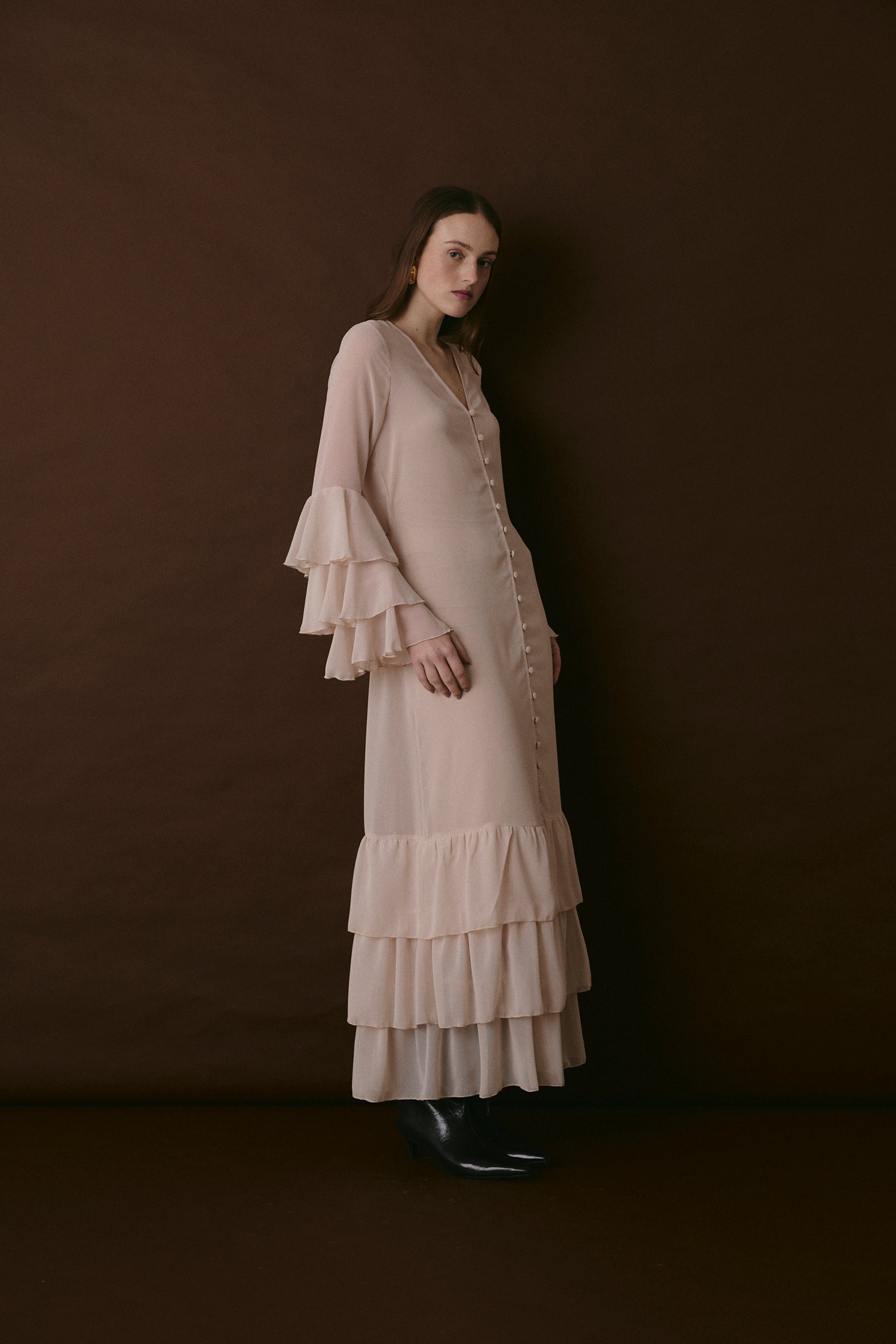 THORNE DRESS ECRU – Ecru Brand